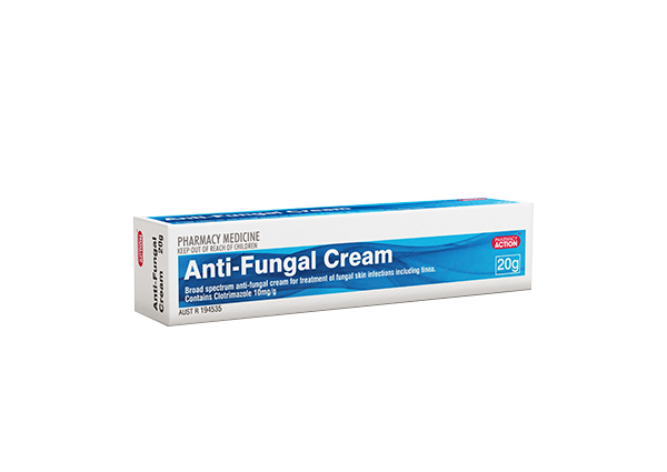 Pharmacy Action Anti-Fungal Cream - Pharmacy Action